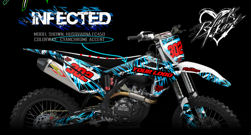 Black Heart MX - The World's Best Motocross Graphics Kits
