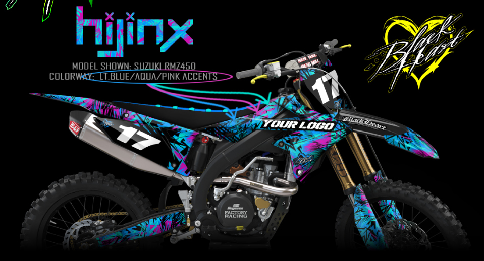 Black Heart MX - The World's Best Motocross Graphics Kits